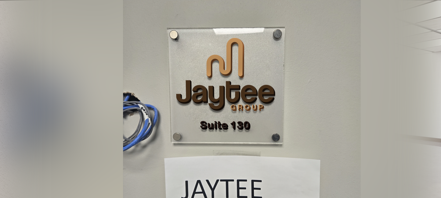 Indoor Signs for Jaytee Group – My Store